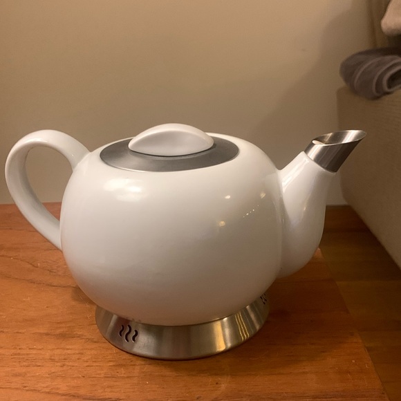 Trudeau | Kitchen | Trudeau Bianca White Ceramic Porcelain Teapot With ...
